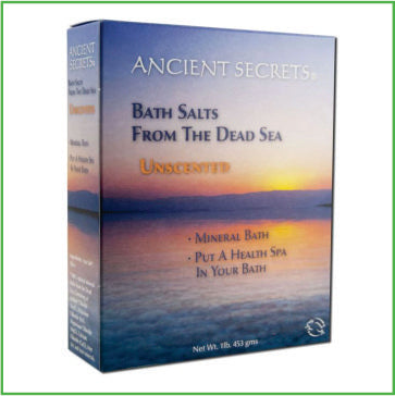 Dead Sea Unscented Bath Salt 1lb – Sprout Master