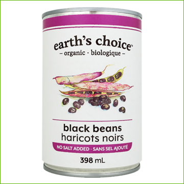 Black Beans -no salt -398ml – Sprout Master