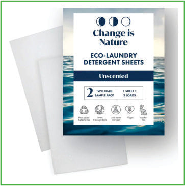 Eco-Laundry Detergent Sheets, Change is Nature Sample Package – Sprout ...