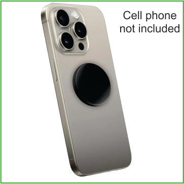 Shungite Sticker for Cell Phone or Computer 20mm – Sprout Master