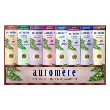 Auromere Incense Sampler -Ayurvedic – Sprout Master