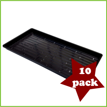 Tray Bootstrap Farmer Microgreen Shallow (with holes) 10 x20x1.25 -10p ...