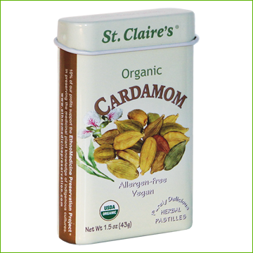 St. Claire's, Organic Herbal Pastilles -Cardamom – Sprout Master