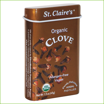 St. Claire's, Organic Herbal Pastilles -Clove – Sprout Master
