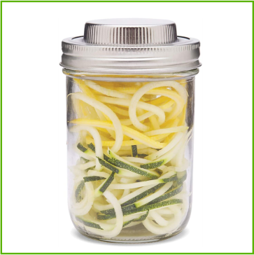JarWare 3-IN-1 Spiralizer (wide mouth) – Sprout Master