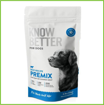 Pets, Dog Beef Premix 4.8oz – Sprout Master
